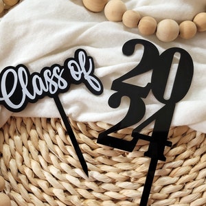 Class of 2024 Caketopper / Graduation 2024 Acrylic Cake Topper - Etsy UK