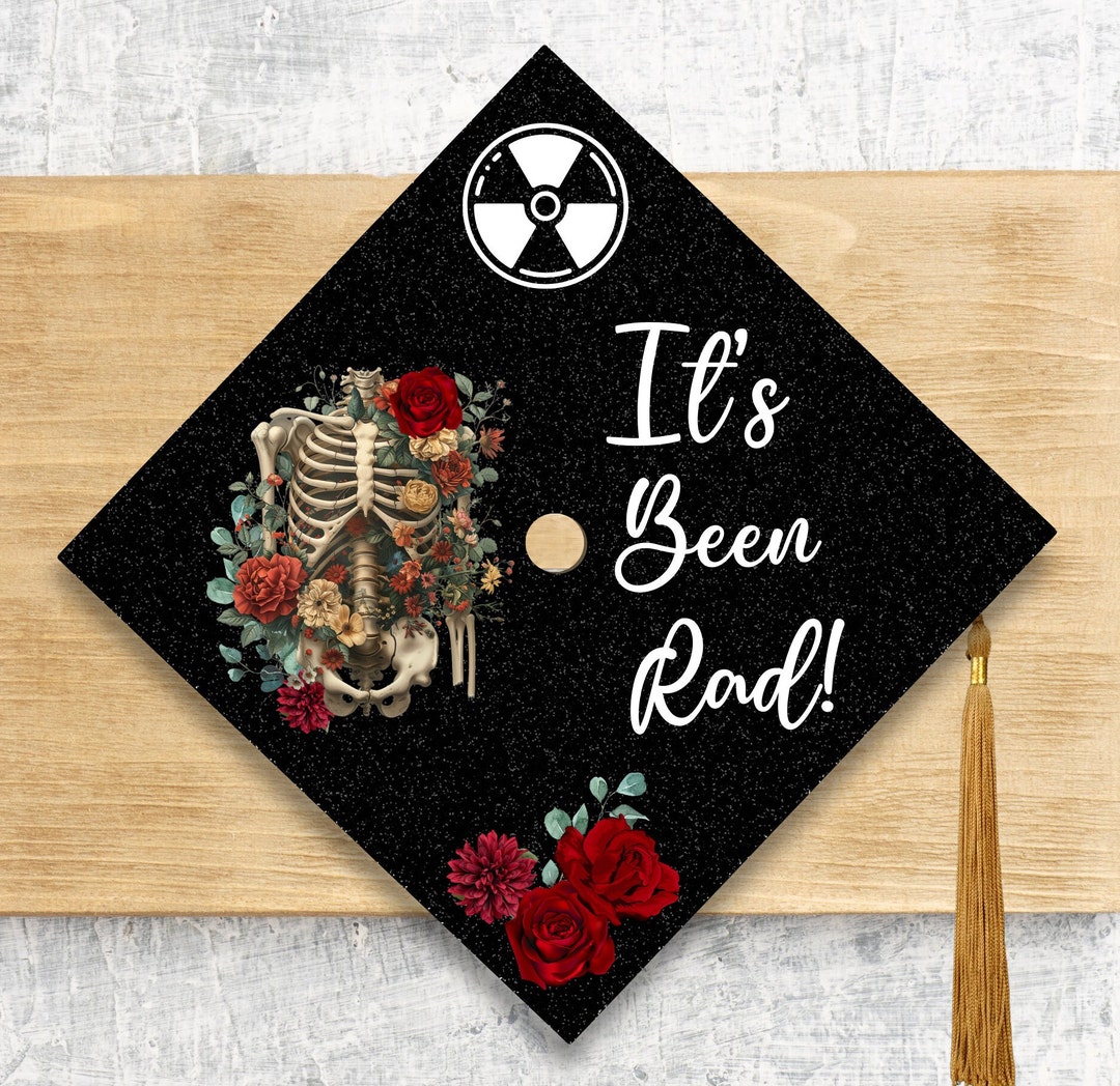 2025 Graduation Rad Tech Cap Topper / Radiology Graduation Cap / Custom ...