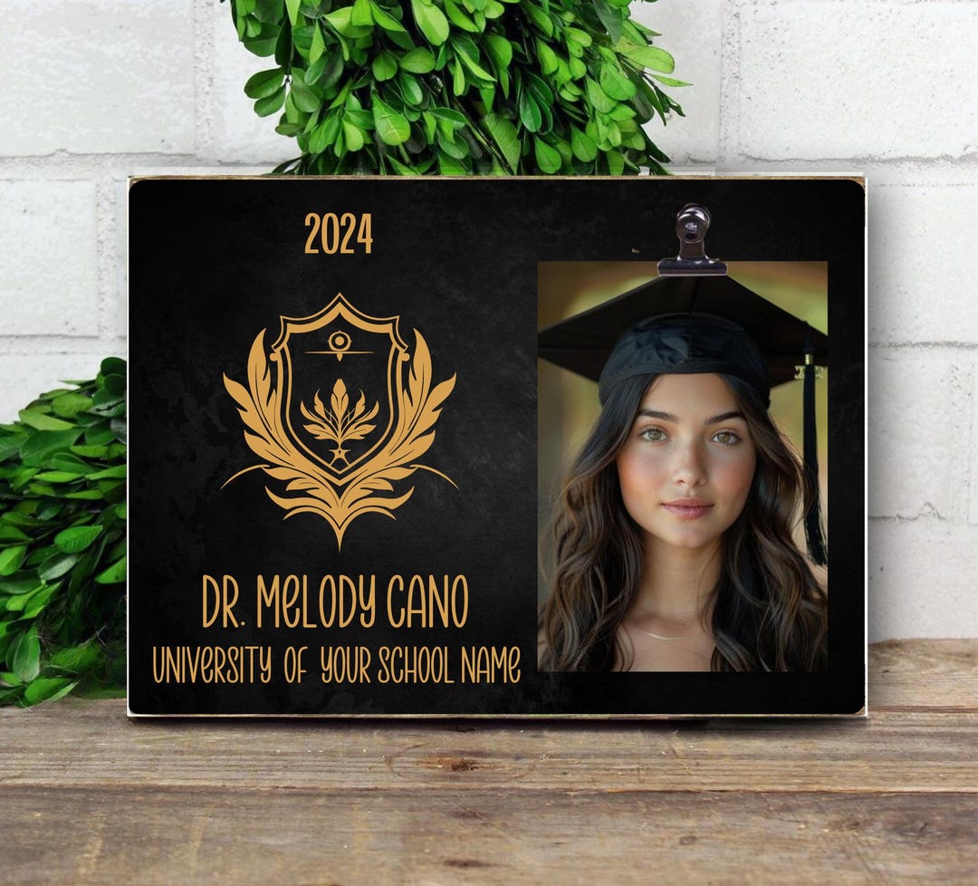 Customized School Logo / Any University Logo Mascot Picture Frame ...