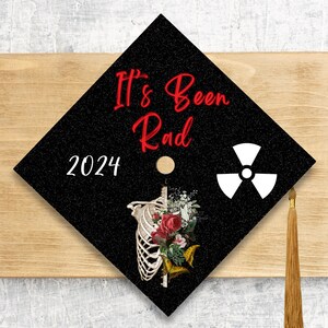 2024 Graduation Rad Tech Cap Topper / Radiology Graduation Cap / Custom ...
