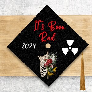 2024 Graduation Rad Tech Cap Topper / Radiology Graduation Cap / Custom ...