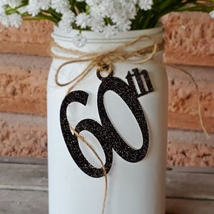 60th Anniversary Decorations / 60th Birthday Decorations / Rustic 60th ...