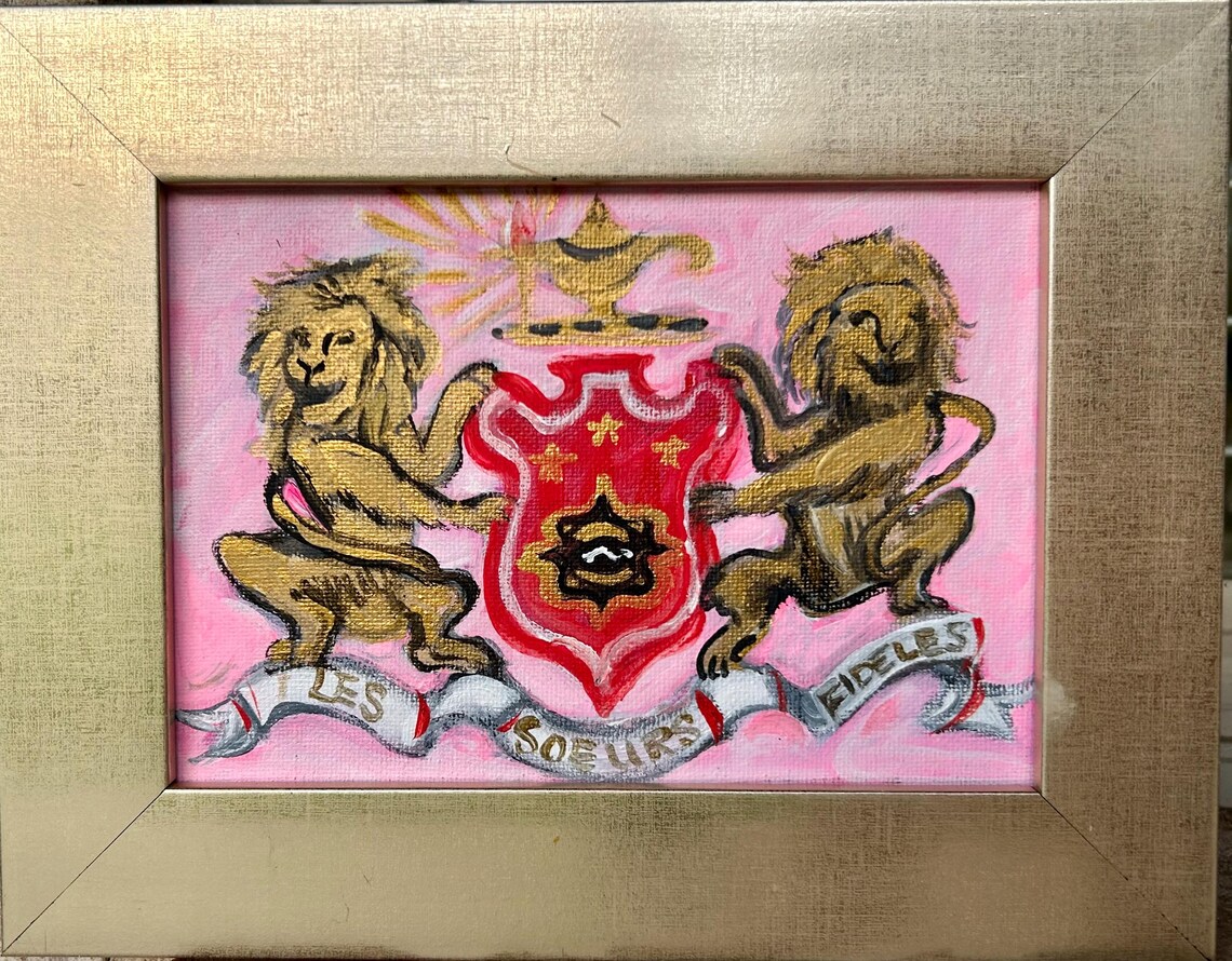 Phi Mu Crest - Etsy
