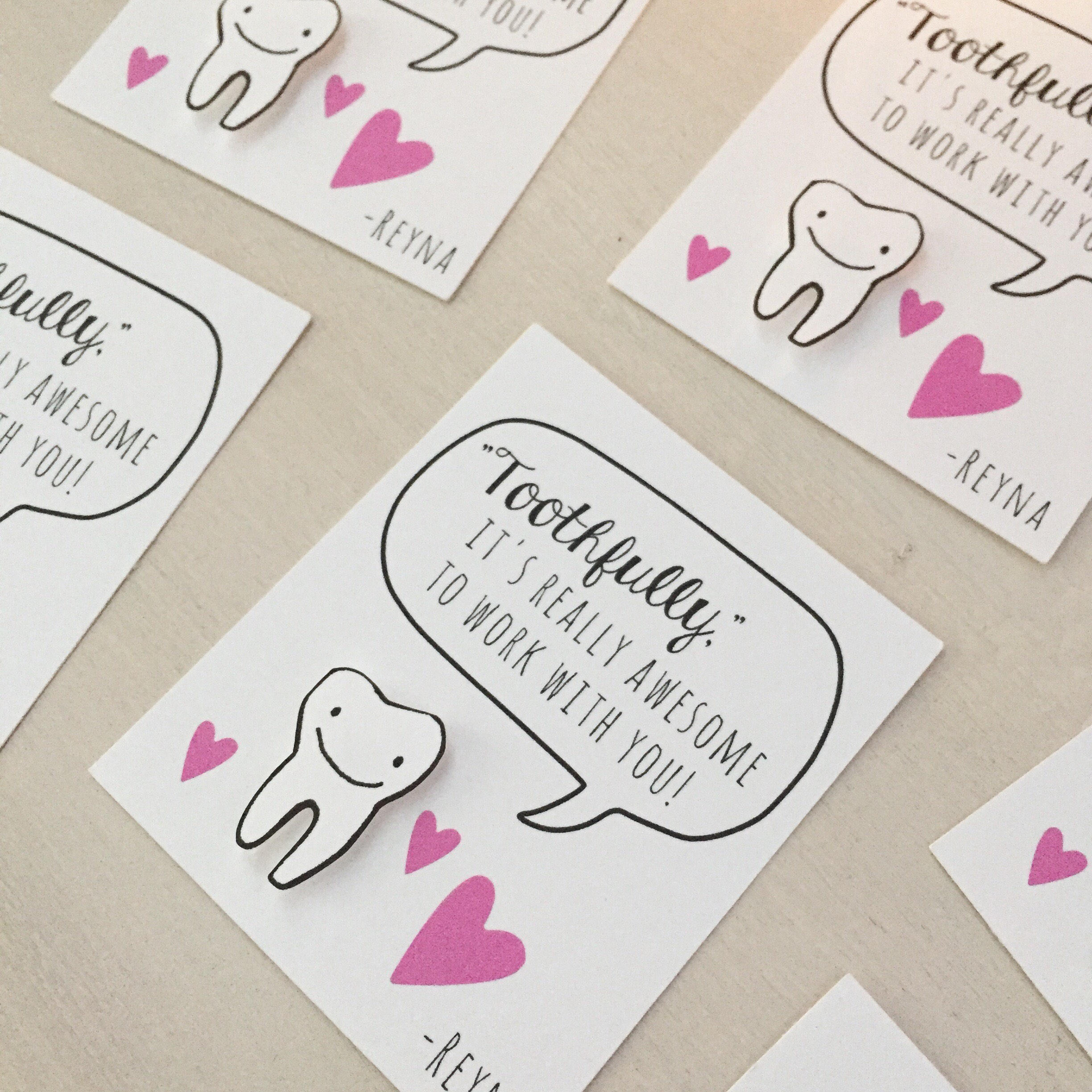 Printable Dental Valentine, Dental Assistant Card, Dental Valentine's ...
