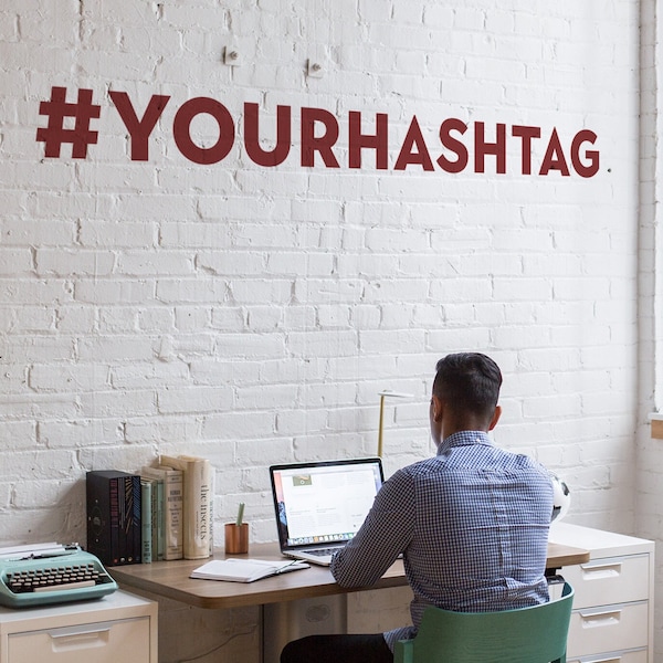 Hash Tag Sign - Etsy