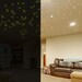 Glowing Vinyl Ceiling Decal Star Map With Color Lines Glow - Etsy