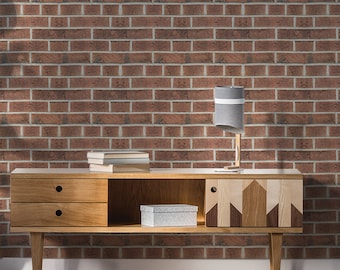 Studio Bricks Wallpaper Mural Peel and Stick Quality Assured - Etsy