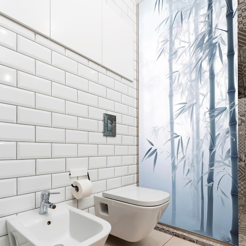 Bamboo Wall Decal - Etsy