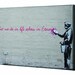 Banksy Quote Eternity Art Wall Canvas Decor Artwork - Large Street ...