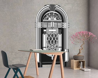 Jukebox Wall Decal - Etsy