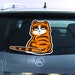Rear Window Car Decal - Sticker Vinyl for Back Truck Windshield - Cute ...