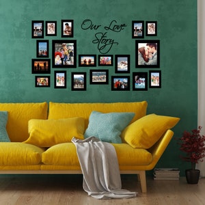 Wall Frame Sticker - Picture Frames Stickers - Photo Vinyl Decals ...