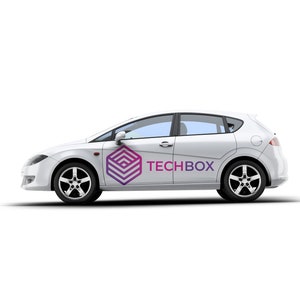 Custom Car Door Vinyl Sticker - Front Door Window Funny Graphic Art ...