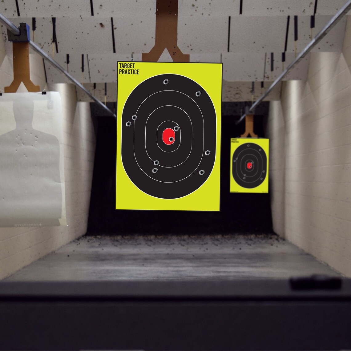 Range Shooting Targets Practice For Gun Rifle Pistol Airsoft | Etsy