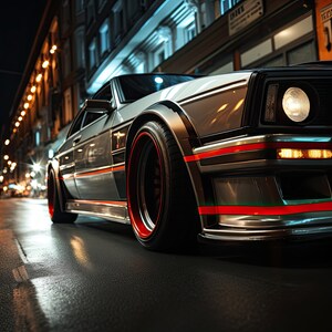 Car Body Vinyl Thin Line Stickers - Geometric Peel-and-stick Auto Side ...