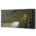 Banksy Cleaner on Canvas Painting Print Brush Spray Framed - Etsy