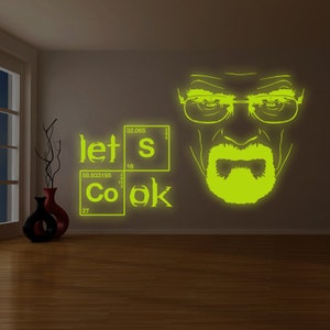 Custom Glowing Vinyl Wall Decal - Customised Glow in Dark Ceiling ...