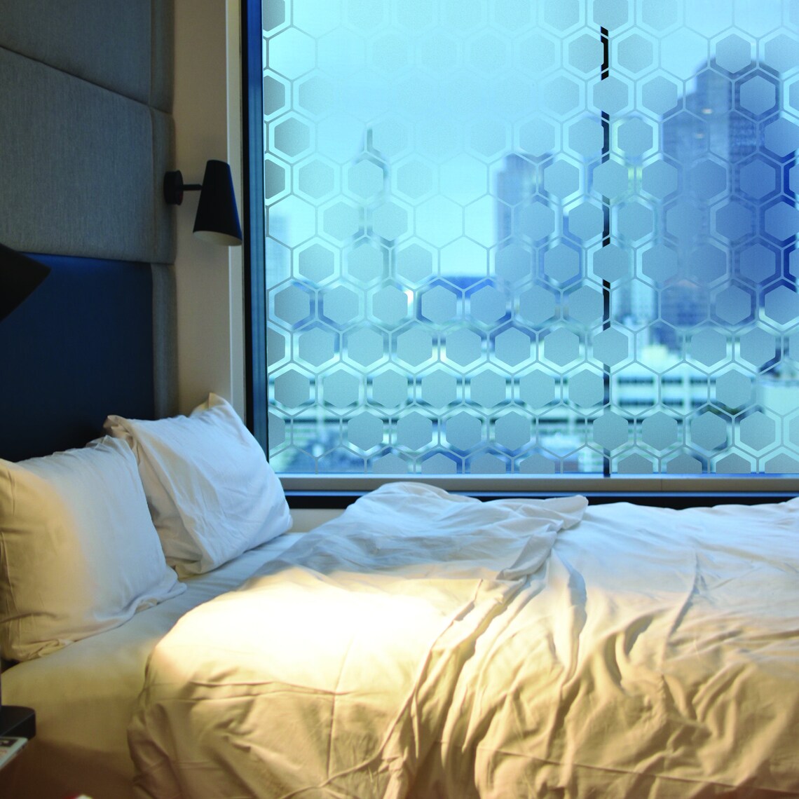 Frosted Window Film Privacy Vinyl Decal - Etched Glass Etch Cling for ...