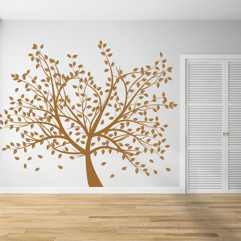 Tree Sticker Decal Wall Birch Art Vinyl Nursery Stickers - Etsy
