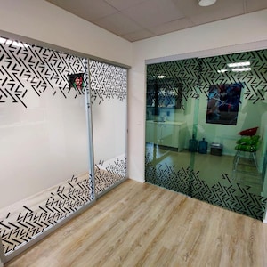 Custom Frosted Vinyl Sticker - Personalized Made Frost Etched Glass ...