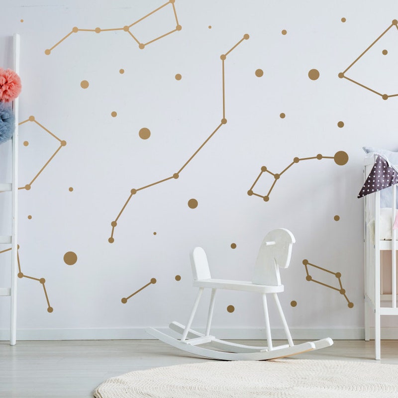 Constellation Wall Decal - Etsy