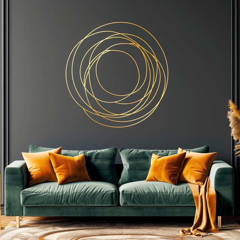 Gold Wall Decals - Etsy Australia