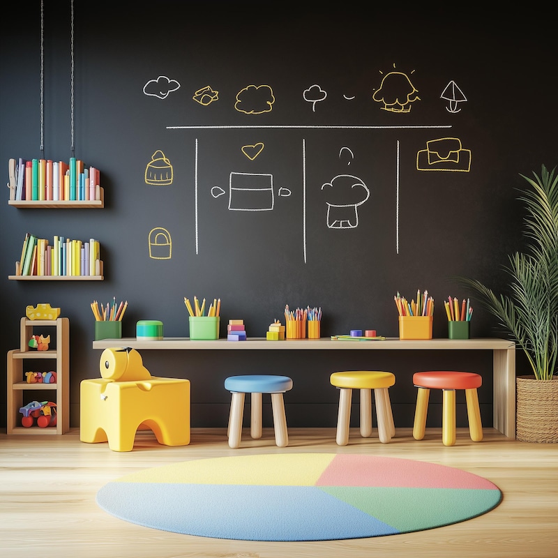Blackboard for Playroom - Etsy