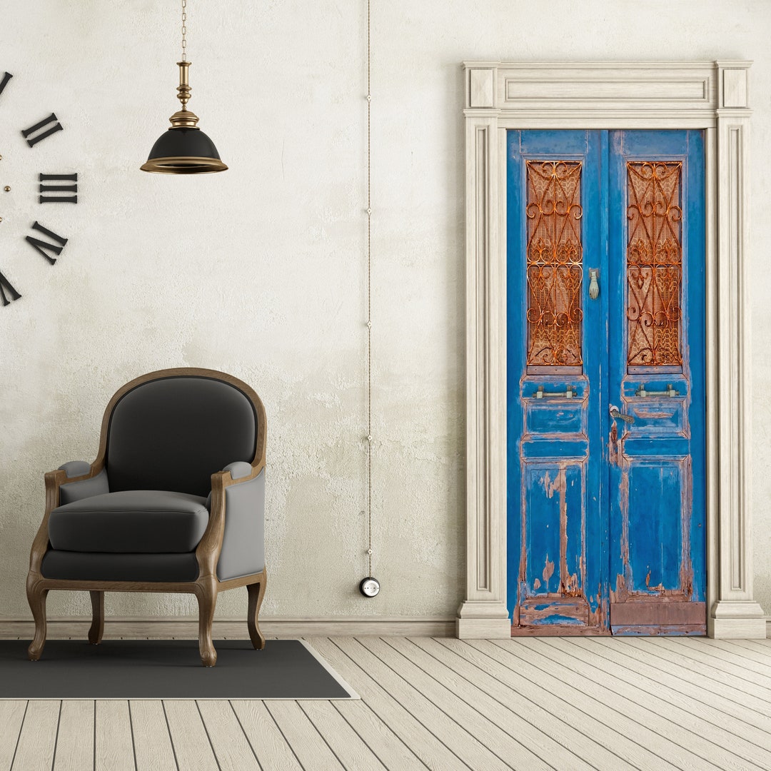 3d Door Cover Sticker - Barn Wallpaper Front Door Mural Wall Decal ...