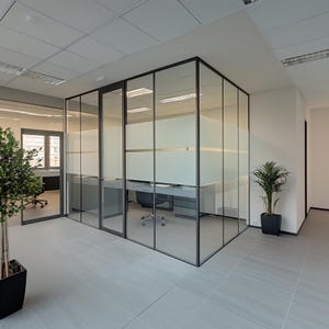 Frosted Glass Privacy Sticker | Etched Window Film for Office Home ...