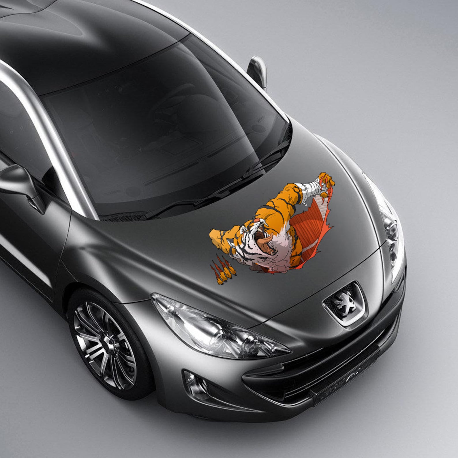 Custom Car Hood Vinyl Sticker Wrap for Truck Art Decal - Etsy