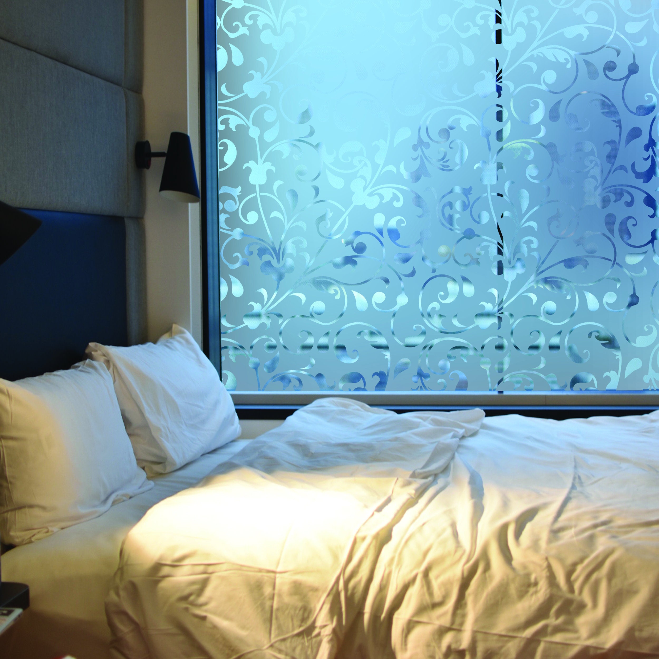 Frosted Film Wow Sticker - Frosted Window Vinyl Decal - Frost Glass ...