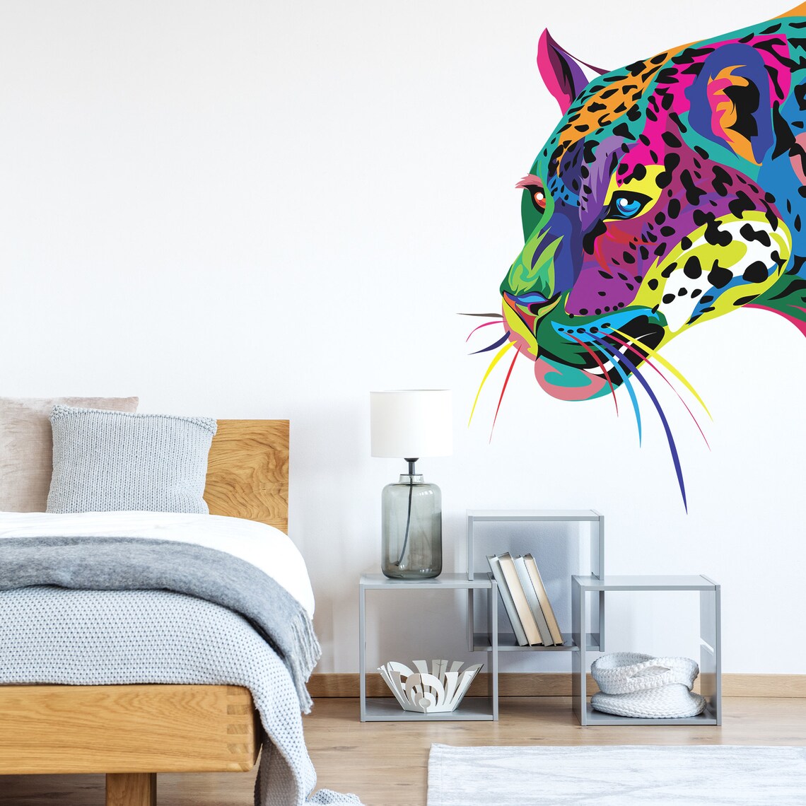 Wild Jaguar Wall Sticker Cat Animal Art Vinyl Black Panther - Etsy