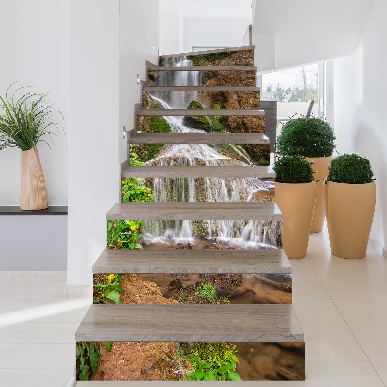 Stair Riser Vinyl Decals Stairs Risers Stickers 3d Stick | Etsy