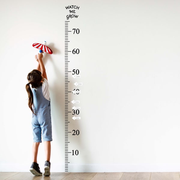 Wall Sticker for Measuring Height - Etsy