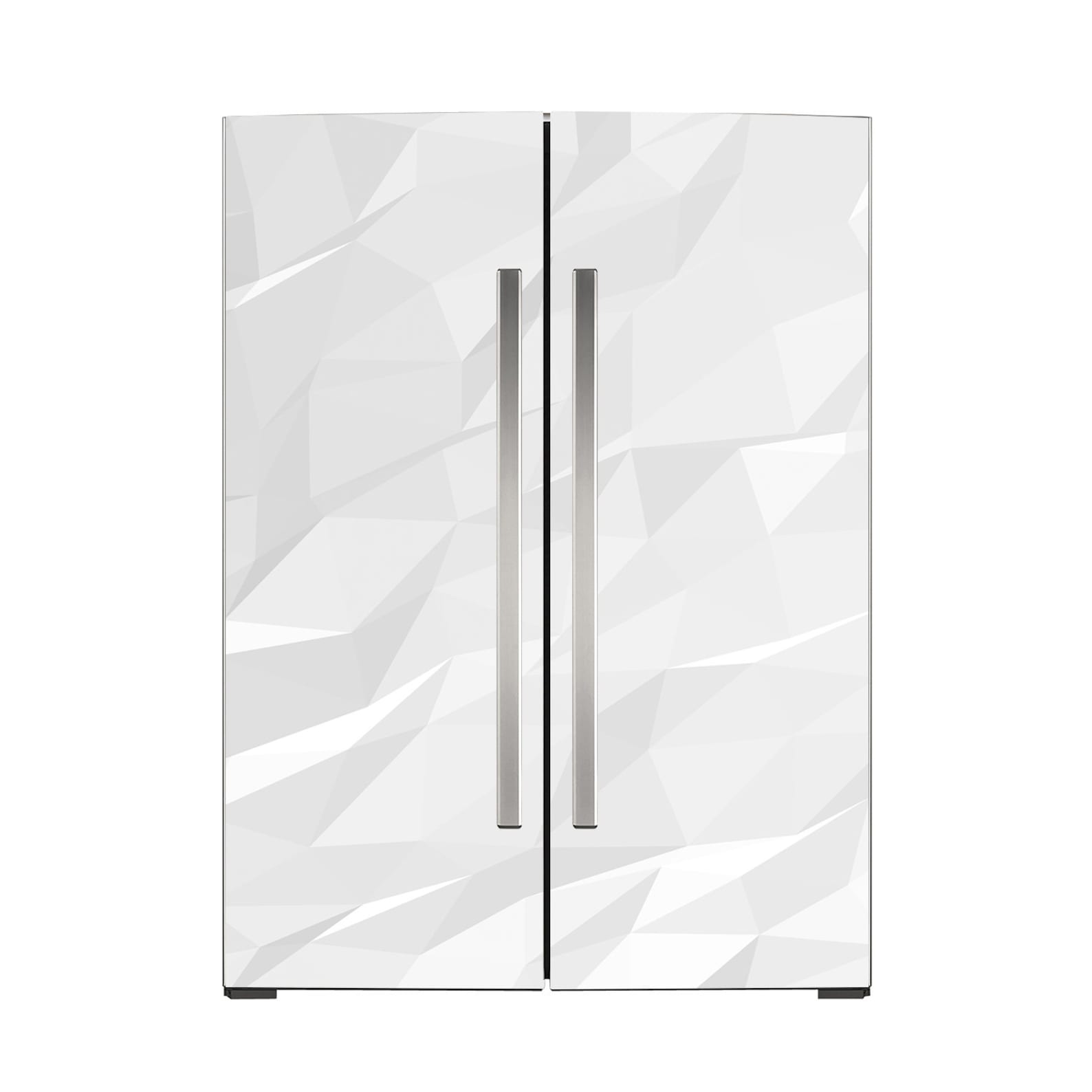 Fridge Door Wrap Vinyl Sticker Skin Decor Front Refrigerator Decoration ...