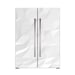 Fridge Door Wrap Vinyl Sticker Skin Decor Front Refrigerator Decoration ...