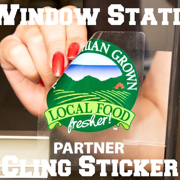 Static Window Cling - Etsy