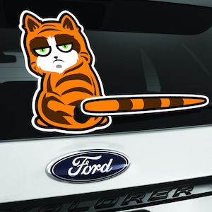 Rear Window Car Decal - Sticker Vinyl for Back Truck Windshield - Cute ...