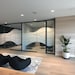 Frosted Glass Privacy Sticker | Wave Design Window Film for Office Home ...