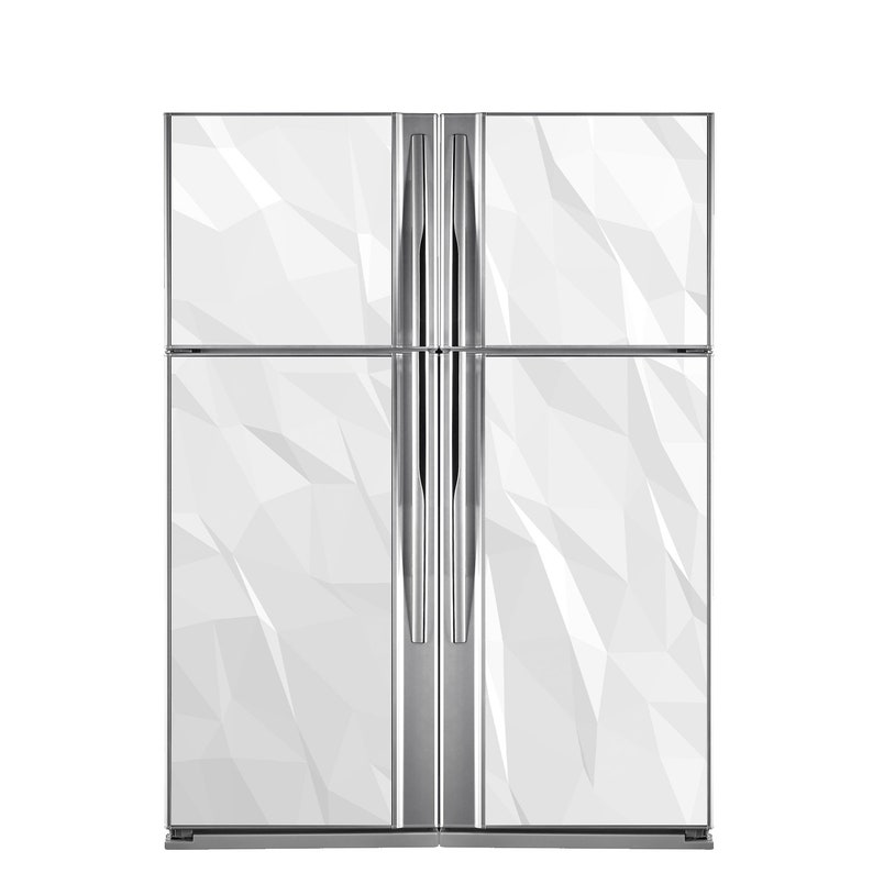 Fridge Door Wrap Vinyl Sticker - Skin Decor Front Refrigerator ...