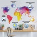 3d Sea Floor Bathroom Stickers Decor Ocean Beach Vinyl Decals for ...