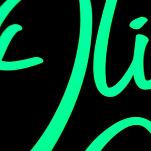 Personalised Vinyl Name Decals - Personalized Glow in the Dark Label ...