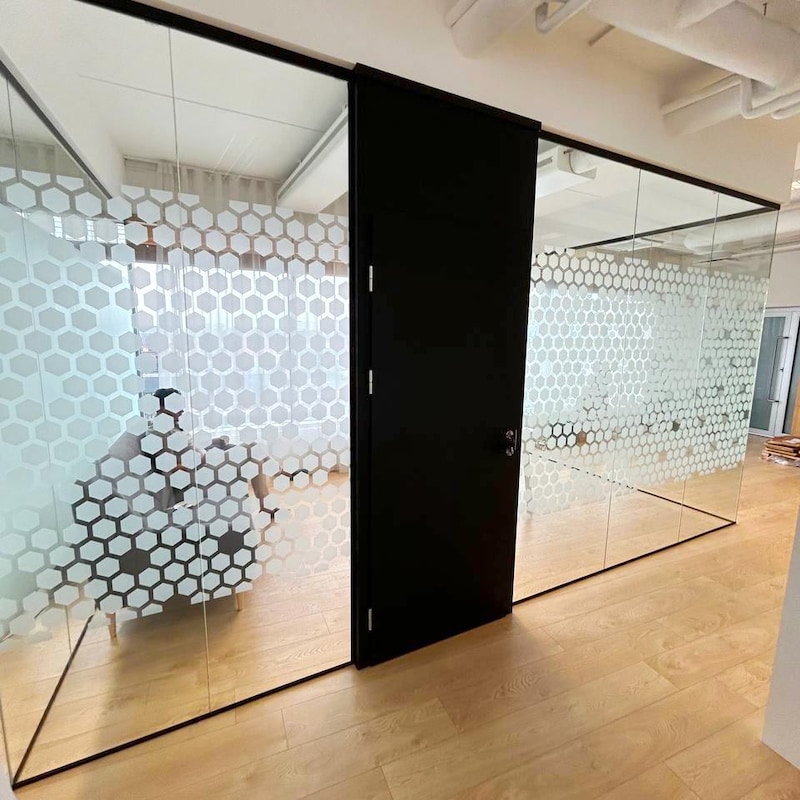 Frosted Etched Glass Clings - Etsy