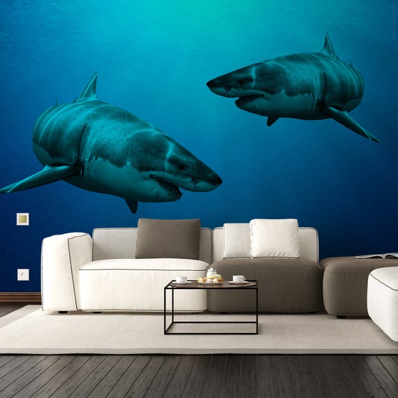 Shark Underwater Pool Decals