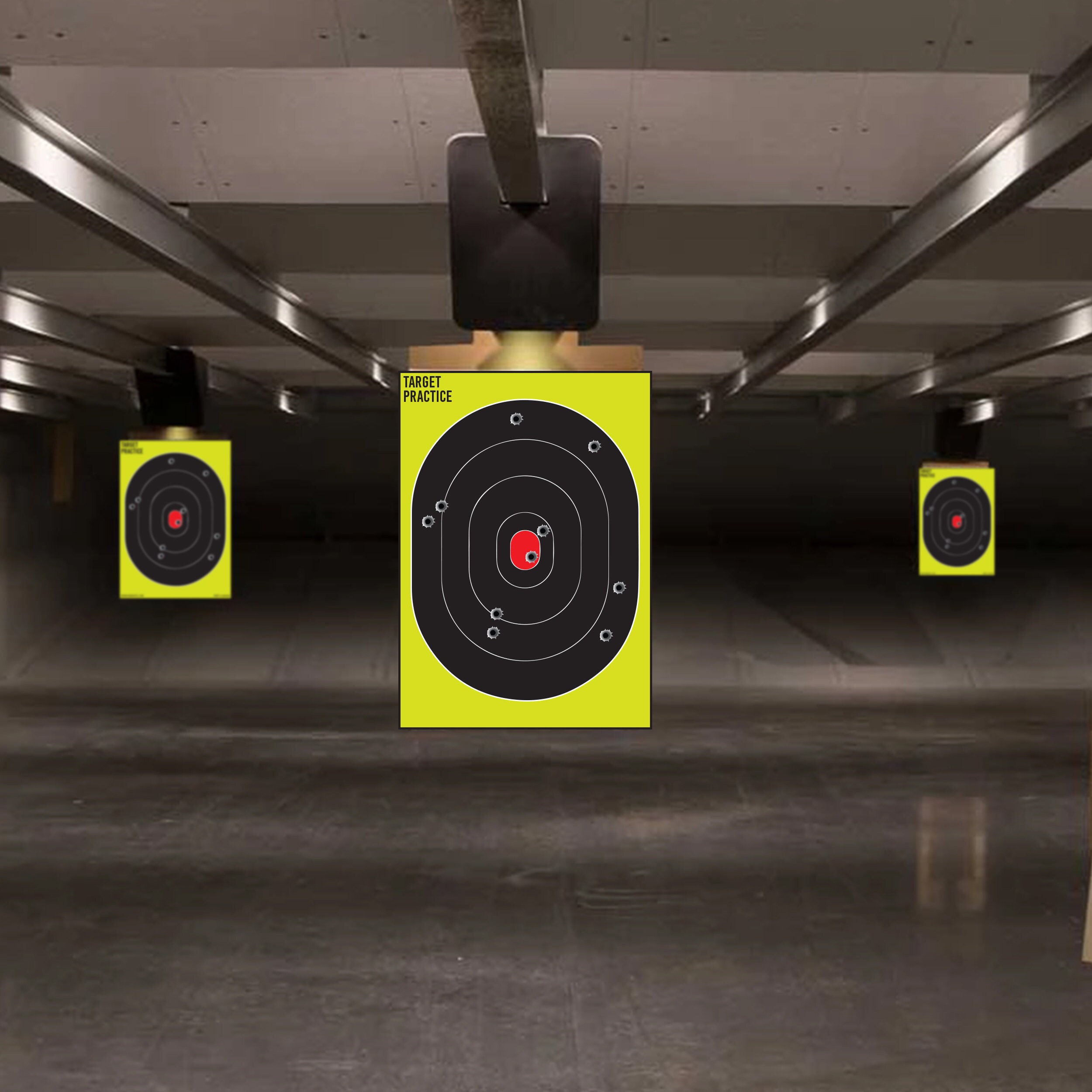 Range Shooting Targets Practice for Gun Rifle Pistol Airsoft Handgun ...