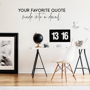 Custom Wall Decal Quote Vinyl Sticker - Personalised Family Baby Living ...