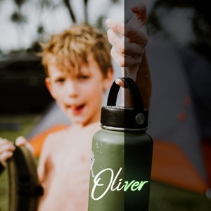 Personalised Vinyl Name Decals - Personalized Glow in the Dark Label ...