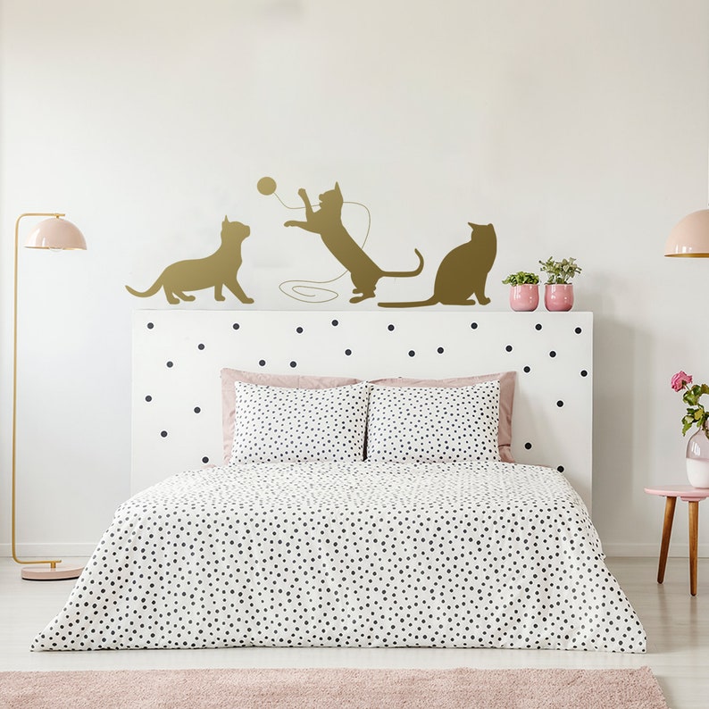 Cat Sticker - Cute Vinyl Funny Cats Lover Gift Lovers Decal - Art Pet ...