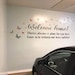 Custom Wall Decal Logo Sticker Print - Personalized Vinyl Label Printed ...
