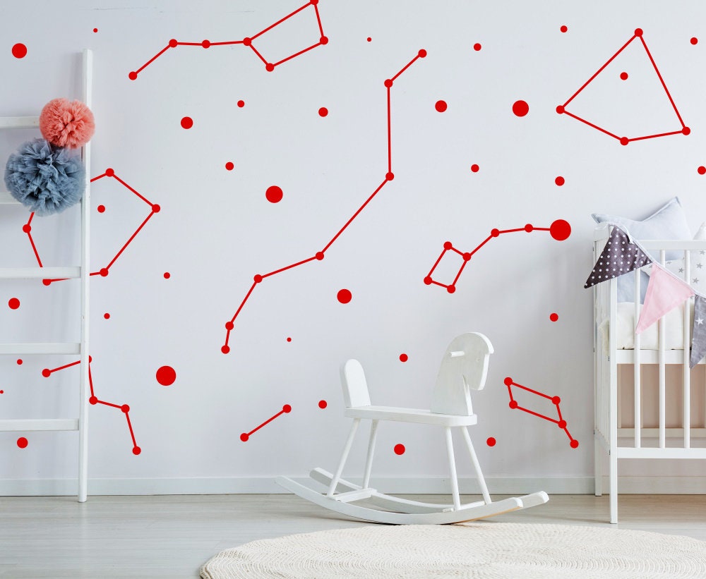Constellation Stickers Zodiac Wallpaper Sticker Star | Etsy